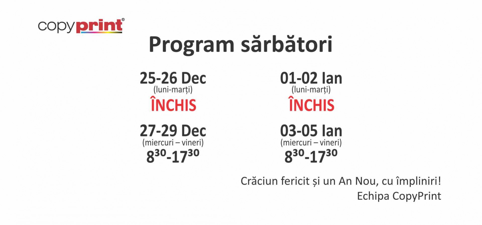 CopyPrint - Tipar Digital, Serigrafie, Print UV si multe altele